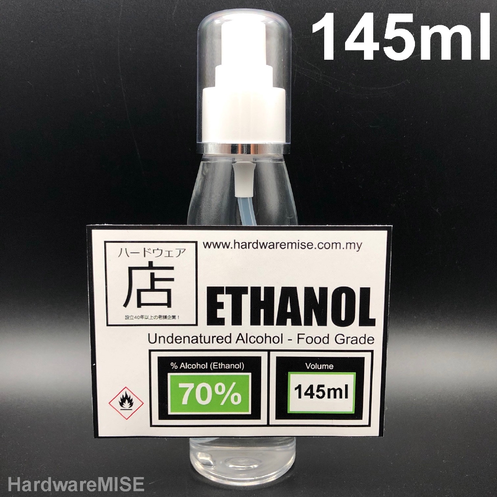 Ethanol 70% Sanitizer Food Grade Undenatured Ethyl Alcohol Potable ...