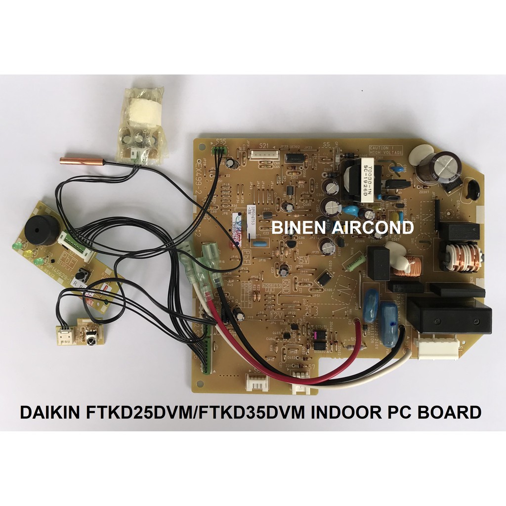 [ORIGINAL/GENUINE] DAIKIN FTKD25DVM / FTKD35DVM INDOOR PC BOARD ...