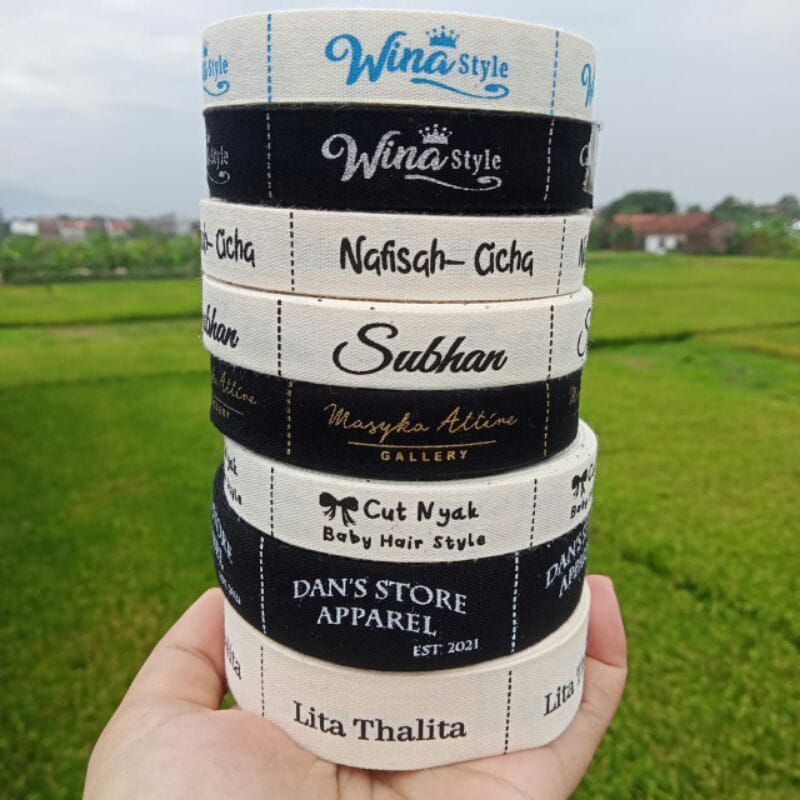 Clothes Labels/ HIJAB Labels/HIJAB Labels | Shopee Malaysia