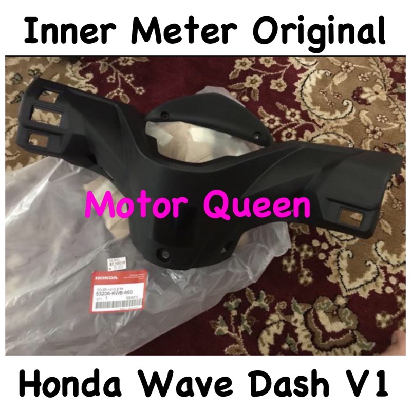 Handle Cover RR / Inner Meter Cover Lower Honda Wave Dash 110 V1 Original HONDA (ELECTRIC ...