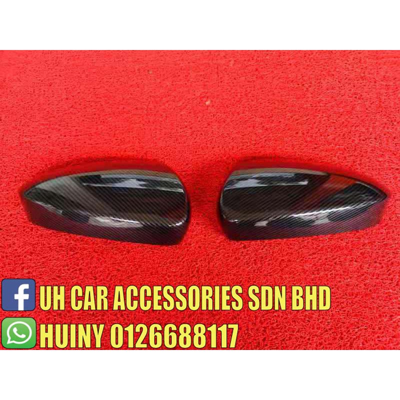 Toyota Rush Perodua Aruz ALZA 2022 Ativa Carbon Look SIde Mirror Cover ...