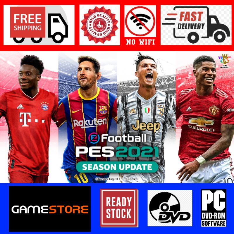 [PC Game] eFootball PES 2021 Season Update - Offline [DVD] | Shopee ...
