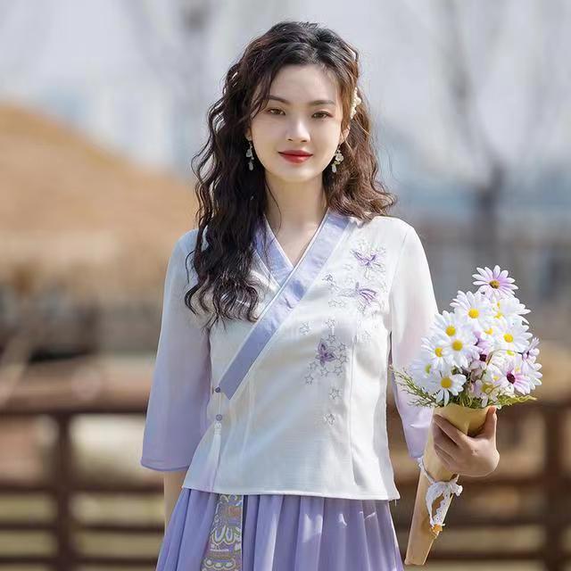 现货Chinese style, Hanfu, improved Hanfu, Republic of China style, retro ...