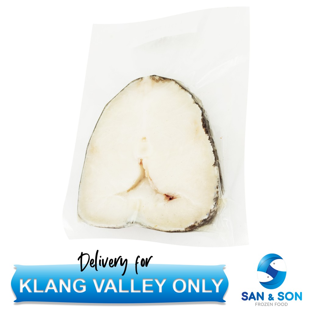 Frozen Silver Cod Fish Slice (200~350g±) per pcs ikan Cod Fish Steak ...
