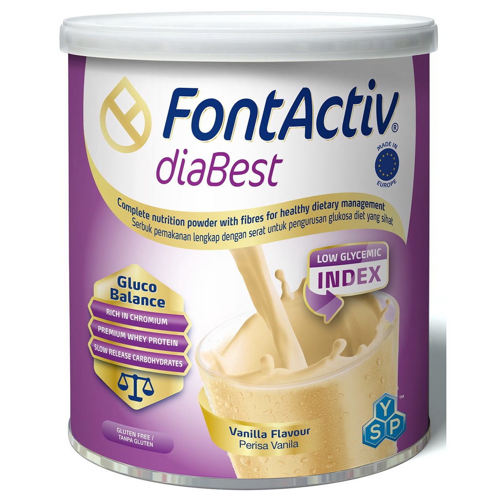 FONTACTIV DIABEST VANILLA 400G | 800G | Shopee Malaysia