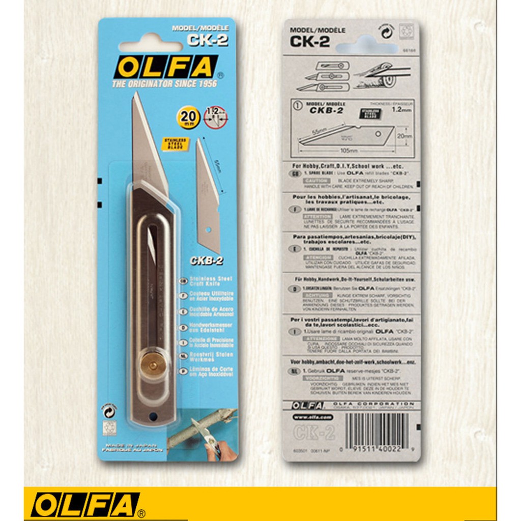 OLFA CK-2 CUTTER KNIEF 100% ORIGINAL | Shopee Malaysia