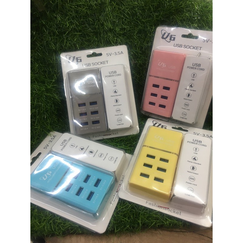 Usb4port Travel Socket | Shopee Malaysia