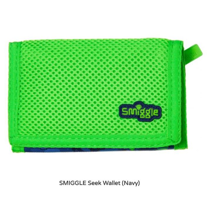SMIGGLE Seek Wallet (Navy) | Shopee Malaysia
