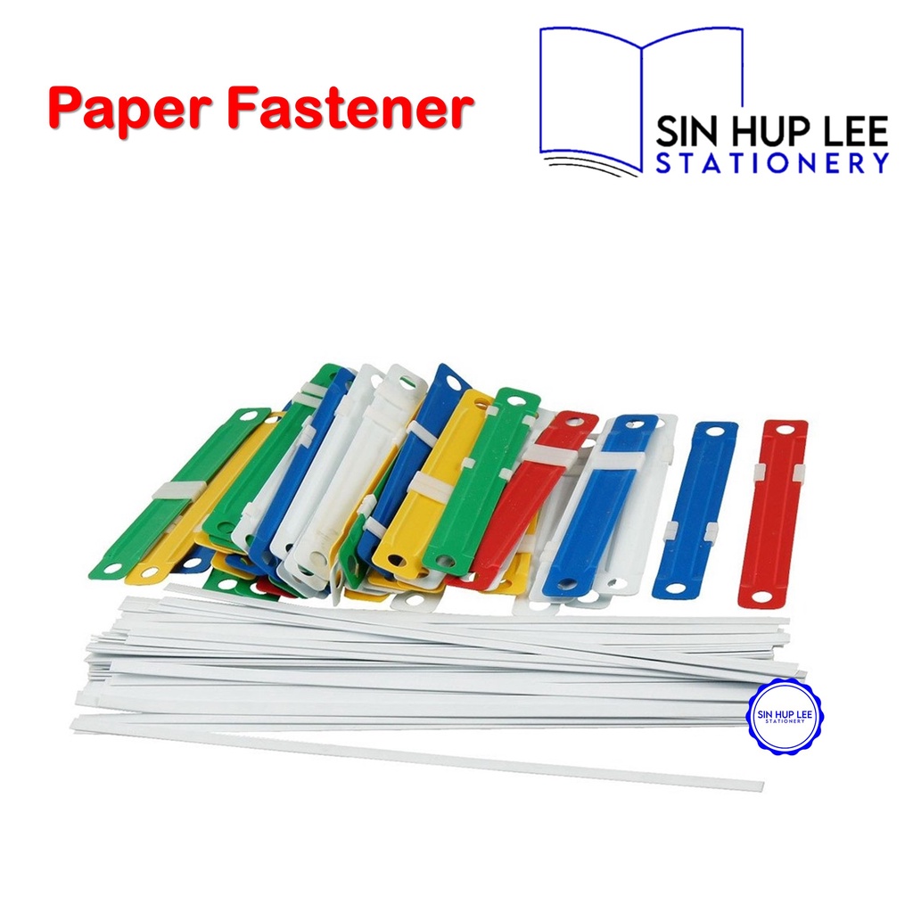 Plastic Paper Fastener 50 Pcs Set/Box (8CM) | Shopee Malaysia