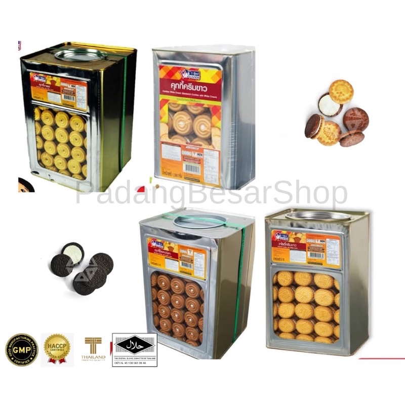 BISKUT CREAM - BISKUT TIN VIRAL PADANG BESAR | Shopee Malaysia