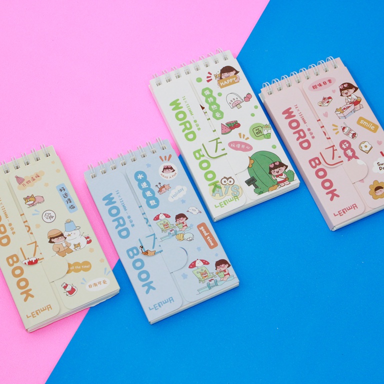 Vocabulary Book/Word Book Lenwa Happy Girl | Shopee Malaysia