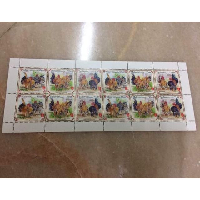 Malaysia setenant stamp sheet RARE ITEM | Shopee Malaysia