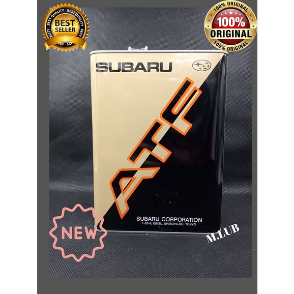 100%ORIGINAL SUBARU ATF OIL TRANSMISSION FLUID ##gear oil (4 L ...