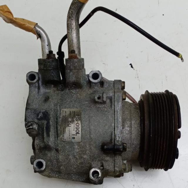 Used Japan Original Air Cond Compressor (HS-090L) Fit For Honda Civic ...