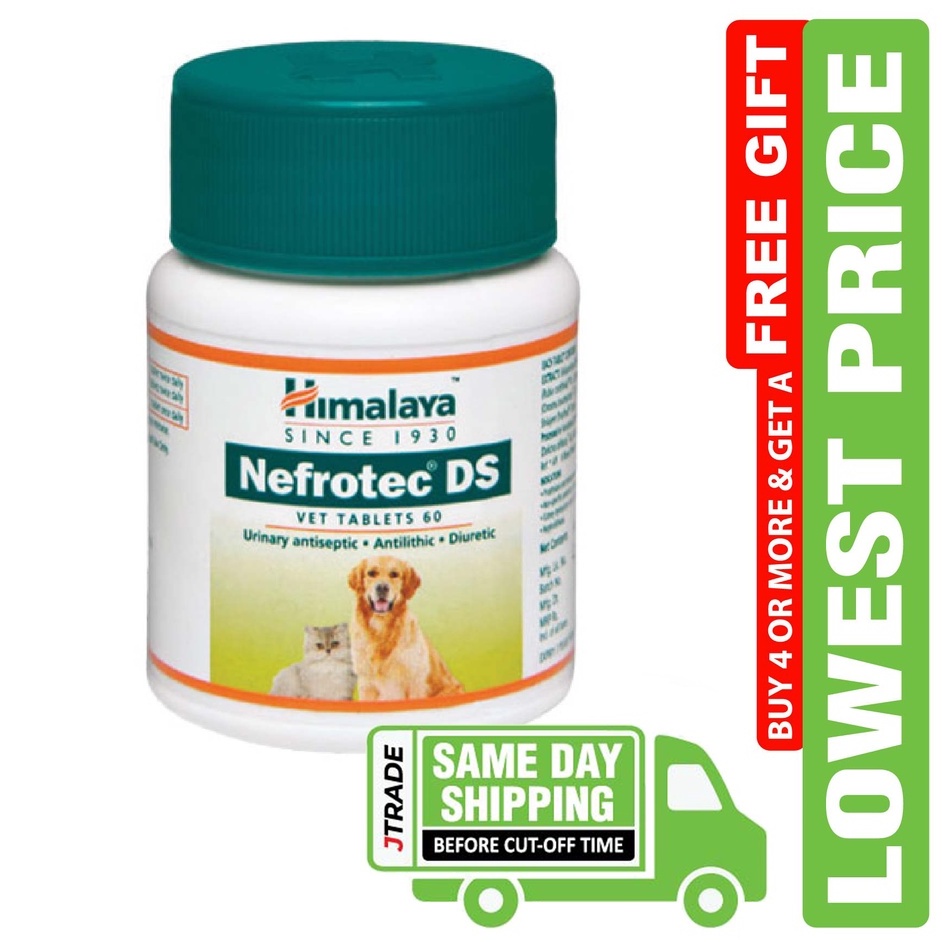 Himalaya Nefrotec DS 60 Tablets - Pets | Shopee Malaysia