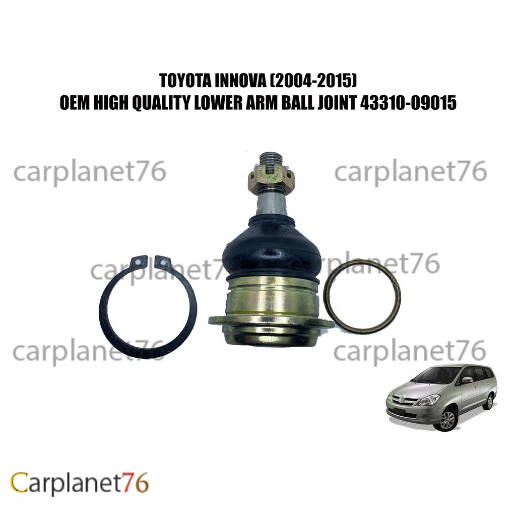 TOYOTA INNOVA HILUX VIGO REVO FORTUNER (2004-2015) LOWER ARM BALL JOINT ...