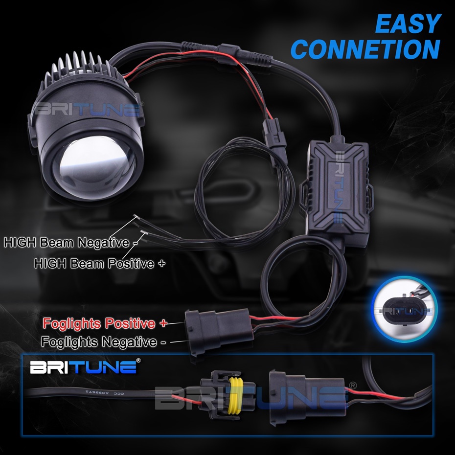 Plug and Play LED Fog Light For Toyota Hilux Revo Rogue Rocco Conquest ...