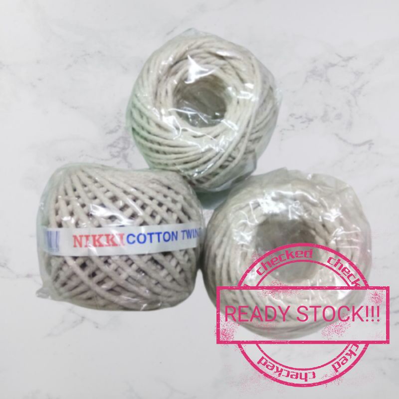 💥Ready Stock!!!💥 Nikki / DBest Cotton Twines Parcel String No.1 - No.7 ...