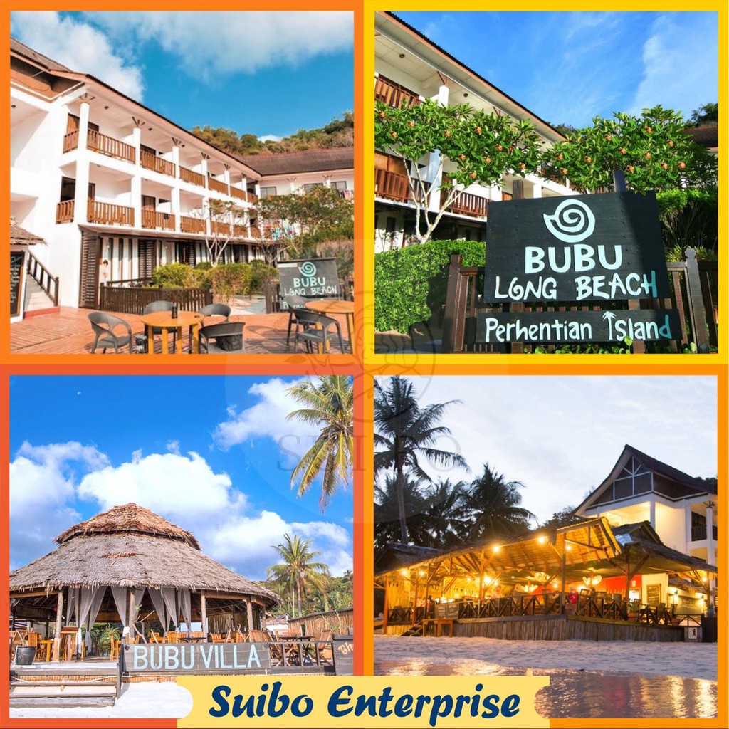 3D2N Bubu Long Beach Resort Bubu Villa Pulau Perhentian - Full Board ...