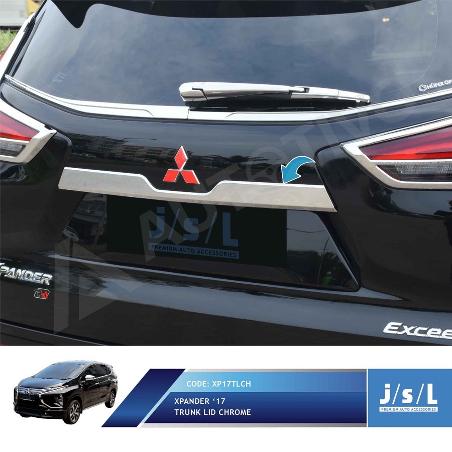 Xpander JSL Trunk Lid Chrome Rear Trunk Trim | Shopee Malaysia