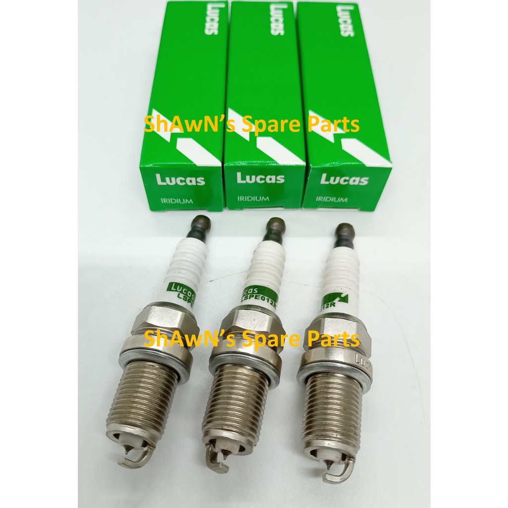 LUCAS Iridium Spark Plug Perodua Kelisa / Kenari / Viva / Myvi 1.0 / Kancil 850 Injection ...