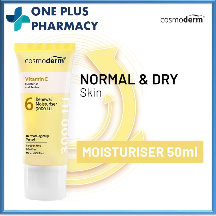 Cosmoderm Vitamin E Cream 3000 IU 50ml | Shopee Malaysia