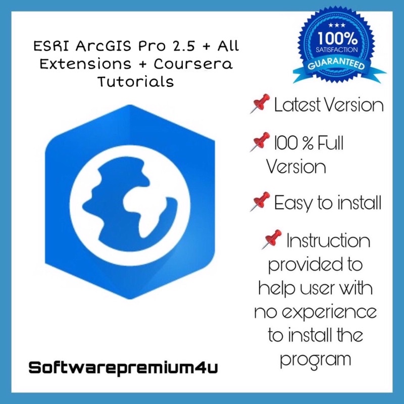 🔥【Latest】🔥 ESRI ArcGIS Pro v3.0.1 + All Extensions + FREE Coursera ...