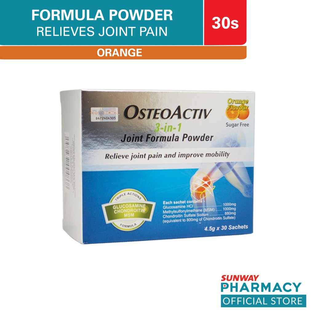 Osteoactiv 3In1 Joint Formula Powder (30's) | Shopee Malaysia