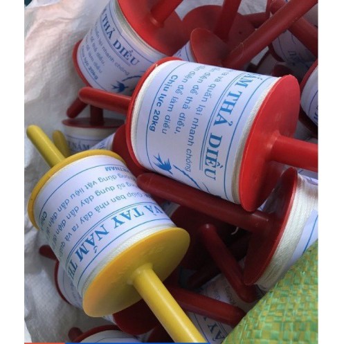 Kite flying reel with handle length 30, 60, 80, 100m, 2mm thick, sturdy ...