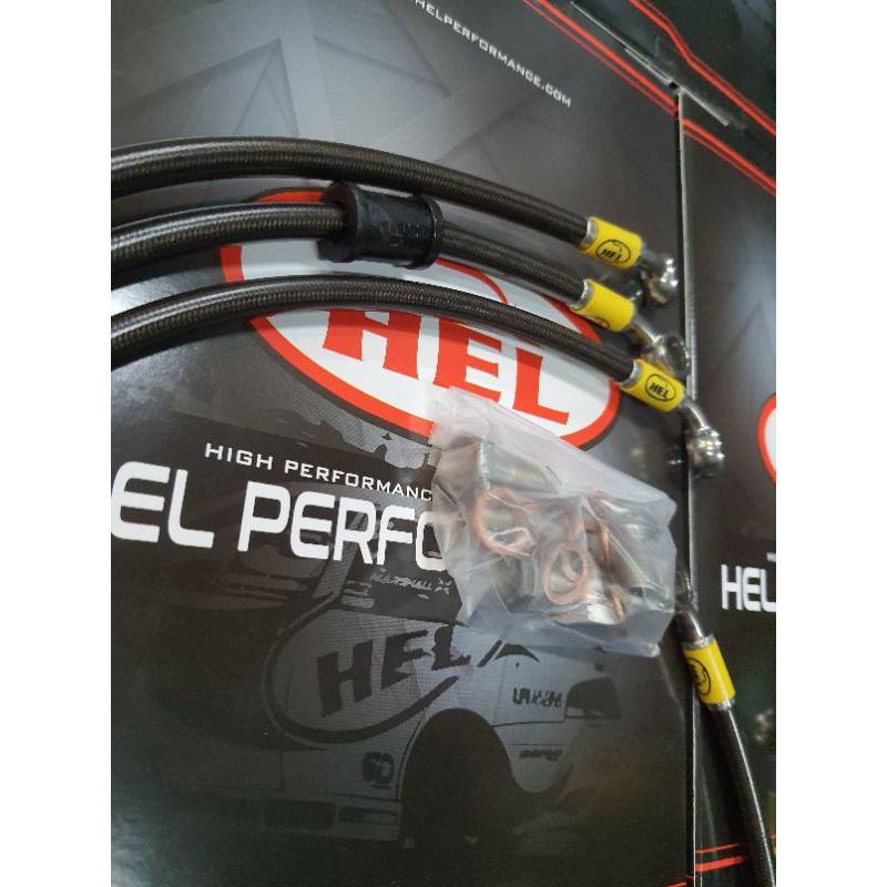 HEL SBK BRAKE LINE/BRAKE HOSE RACING MT07/MT09/R6/R1/Z800/ZX10 ...