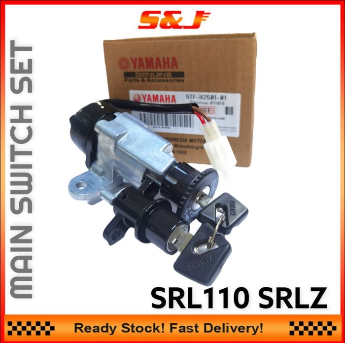 Ori Indonesia Yamaha 5TF SRL110 SRLZ LAGENDA 110 MAIN SWITCH SET KUCHI ...