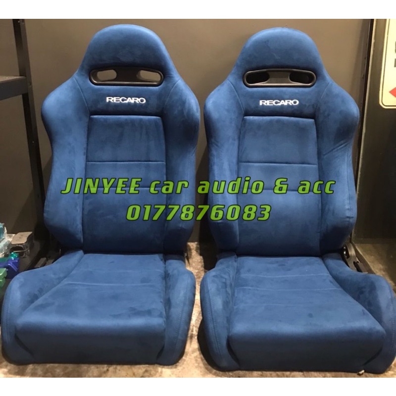 made in Thailand💯｜RECARO DC5 blue alcantara | Shopee Malaysia