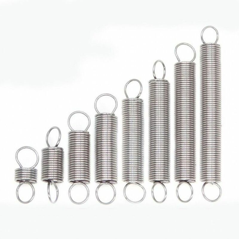 10pcs 304 Stainless Steel Expansion Spring Tension Extension 0.3mm/0 ...