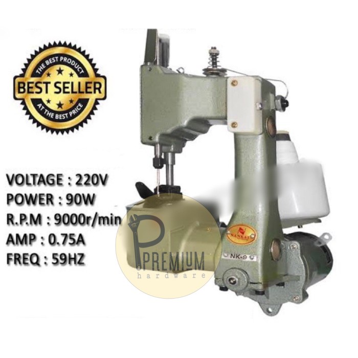 MESIN Gk-92 PORTABLE SACK SEWING MACHINE BAG CLOSER SACK JAIT TOOL ...