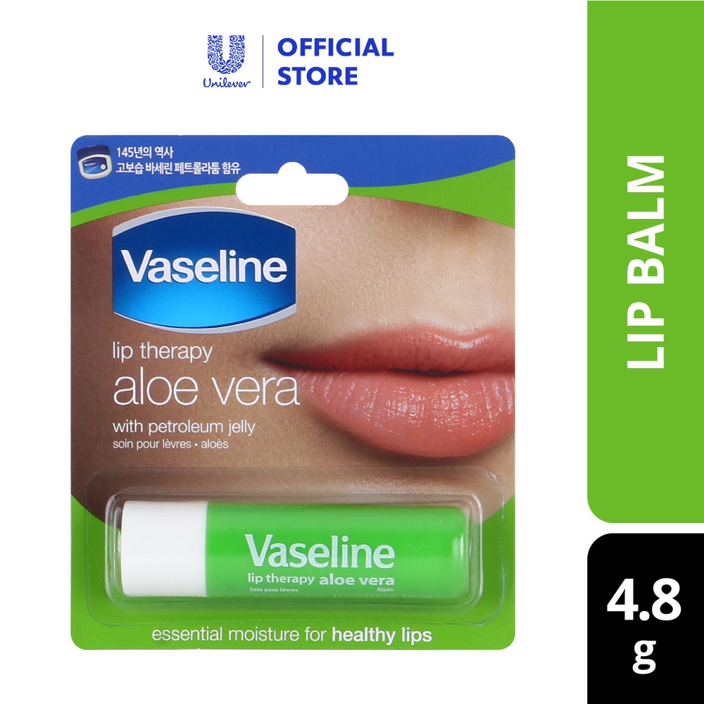 Vaseline Lip Therapy Aloe Vera (4.8g) | Shopee Malaysia