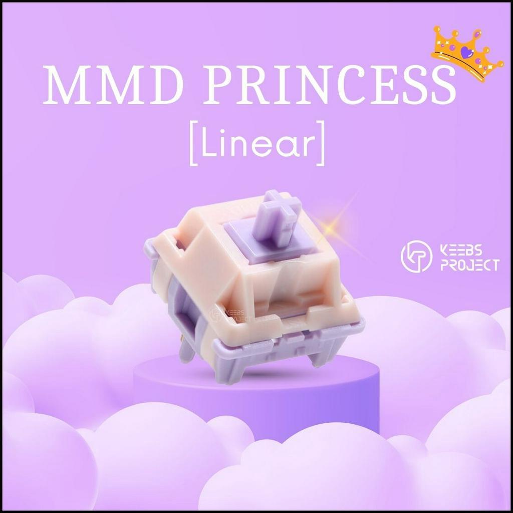 [READY STOCK] MMD Princess Lavender 5pin Linear Switches Switch for ...