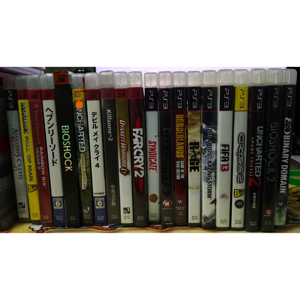 PS3 USED GAMES/2ND HAND /GOOD CONDITION | Shopee Malaysia