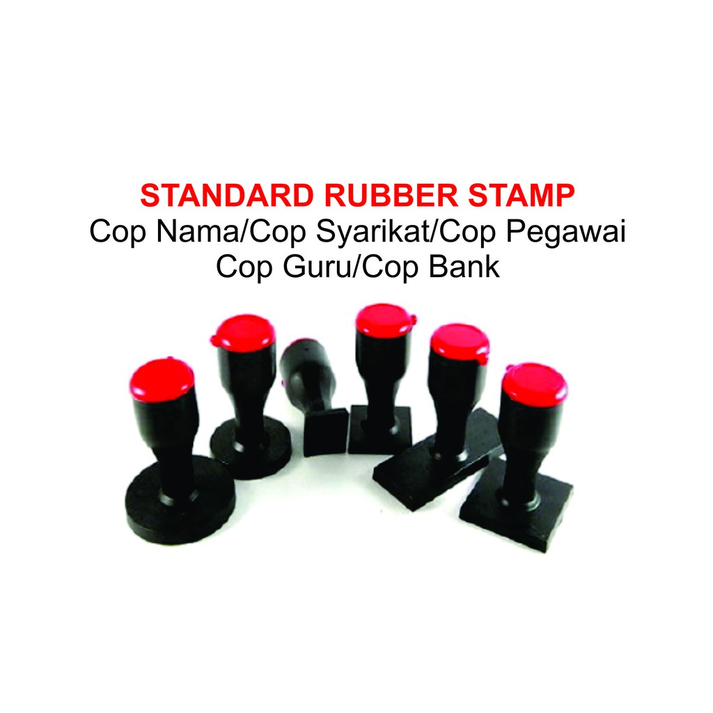 READY STOCK *Rubber Stamp * ( Cop Nama / Cop Pegawai / Cop Syarikat ...