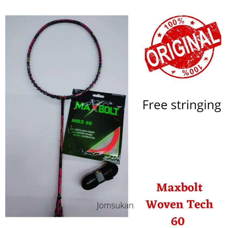 MAXBOLT WOVEN TECH 60/4U( 35LBS) | Shopee Malaysia