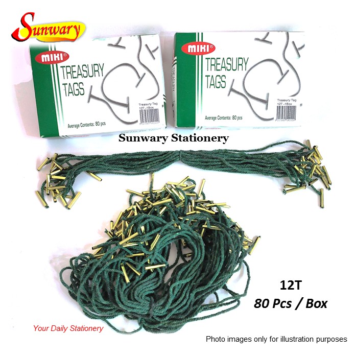 Treasury Tags Tali Hijau - 8T / 10T / 12T | Shopee Malaysia