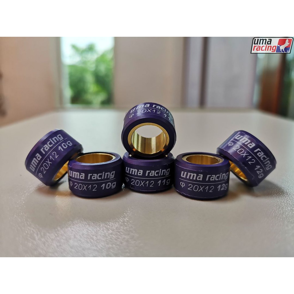 UMA RACING PULLY ROLLER V3 NVX, AEROX,NMAX CVT ROLLER V3 6/7/8/9/10//11 ...
