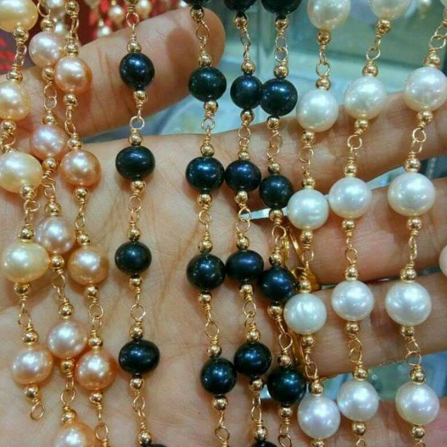 💖GELANG TANGAN MUTIARA ASLI SABAH AIR MASIN IKAT SUASA | Shopee Malaysia