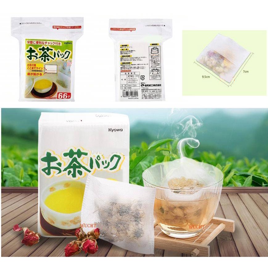 KYOWA 🇯🇵 Japanese Tea Filter Disposable Bag Teabag | Shopee Malaysia