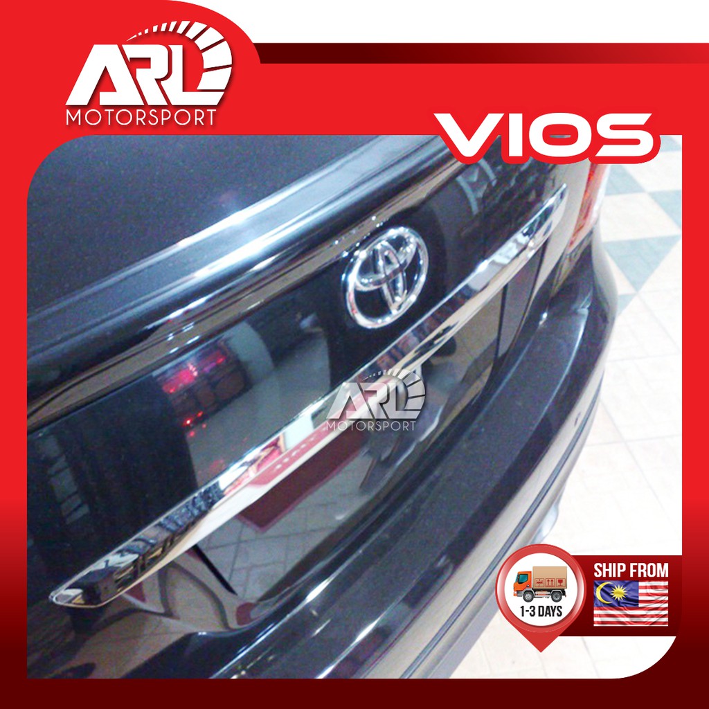 Toyota Vios XP90 NCP93 Belta Dugong 2nd Rear Chrome Bar - Replace Type ...