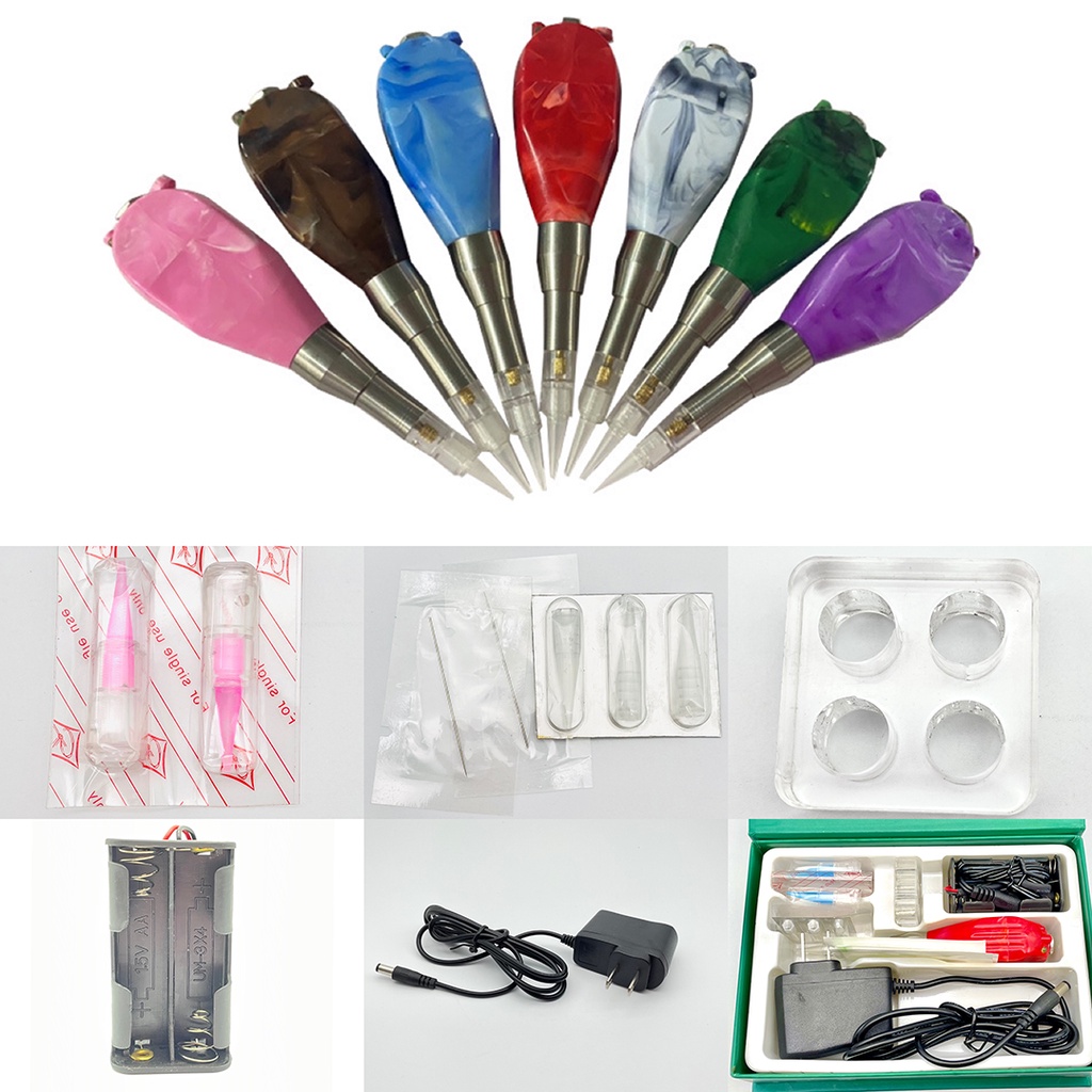 1 Set ombre Permanent Makeup Tattoo Eyebrow eyeliner lip Machine kit ...