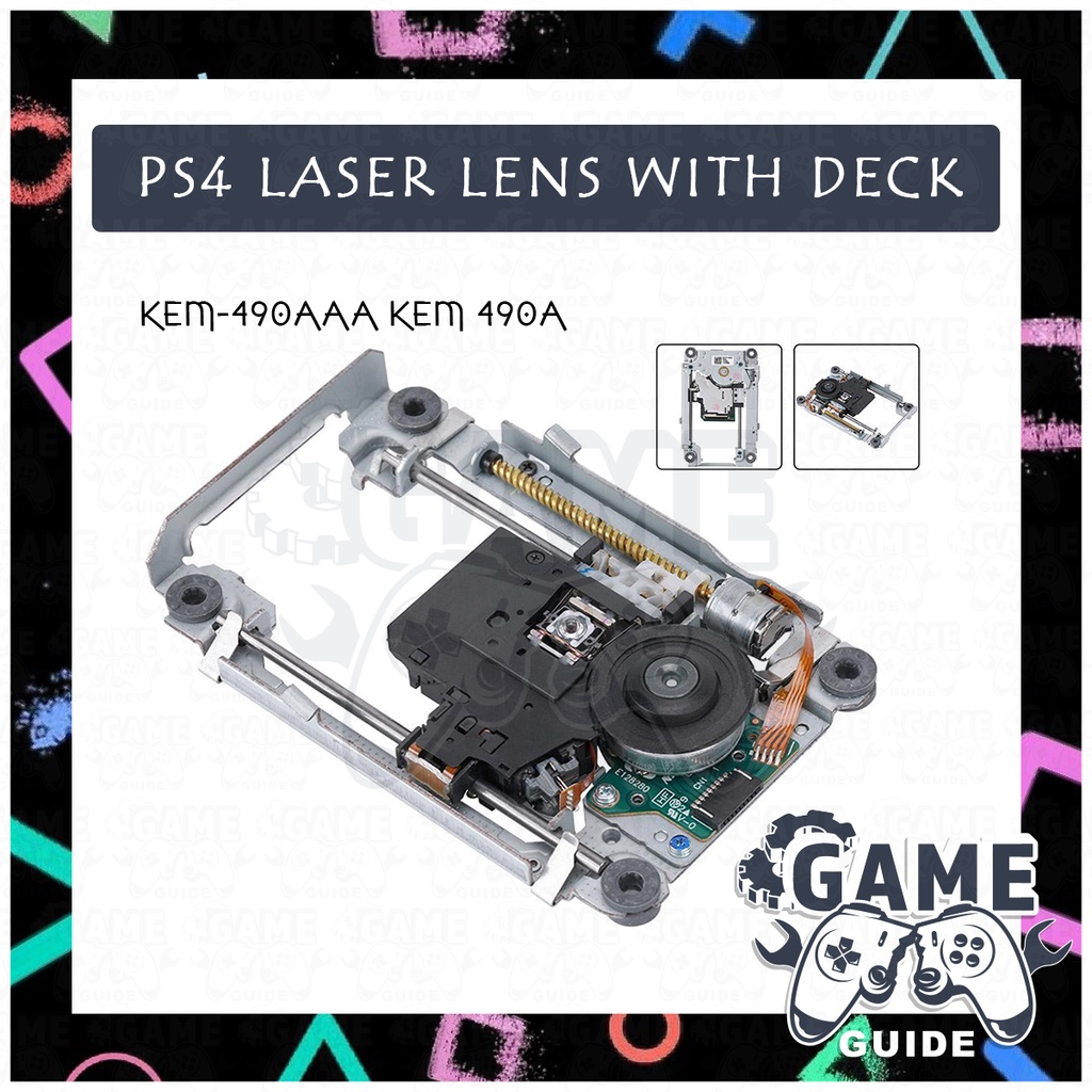 PS4 Laser Lens With Deck KEM-490AAA KEM 490 AAA KEM 490A Optical ...