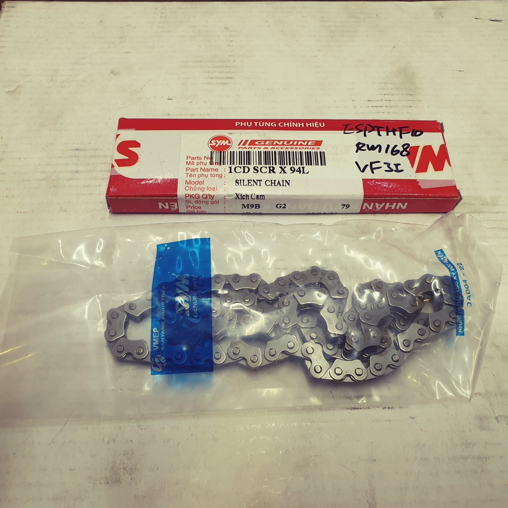 SYM VF3I 185CC V1 V2 SE LE PRO TAIMING CHAIN RANTAI KECIL 100%ORIGINAL ...