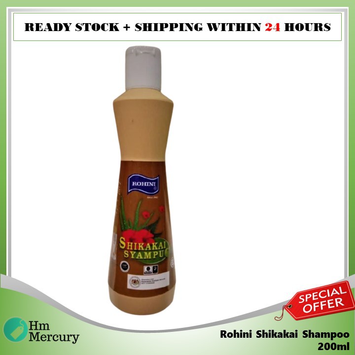 Rohini Shikakai Shampoo 200ml | Shopee Malaysia
