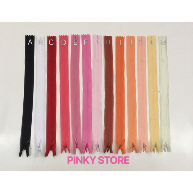 YKK 10 INCH JAPANESE ZIPPER (25cm) | Shopee Malaysia