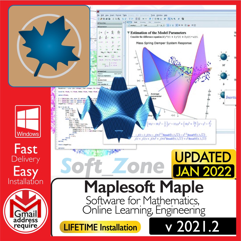 Maplesoft Maple 2023 - Software for Mathematics, Online Learning ...